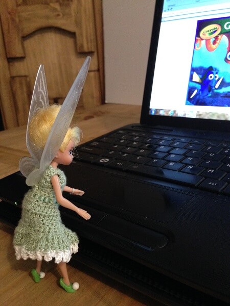 A Fairy Photo Story--Tinkerbell's Day At Home — Pixie Dust Dolls