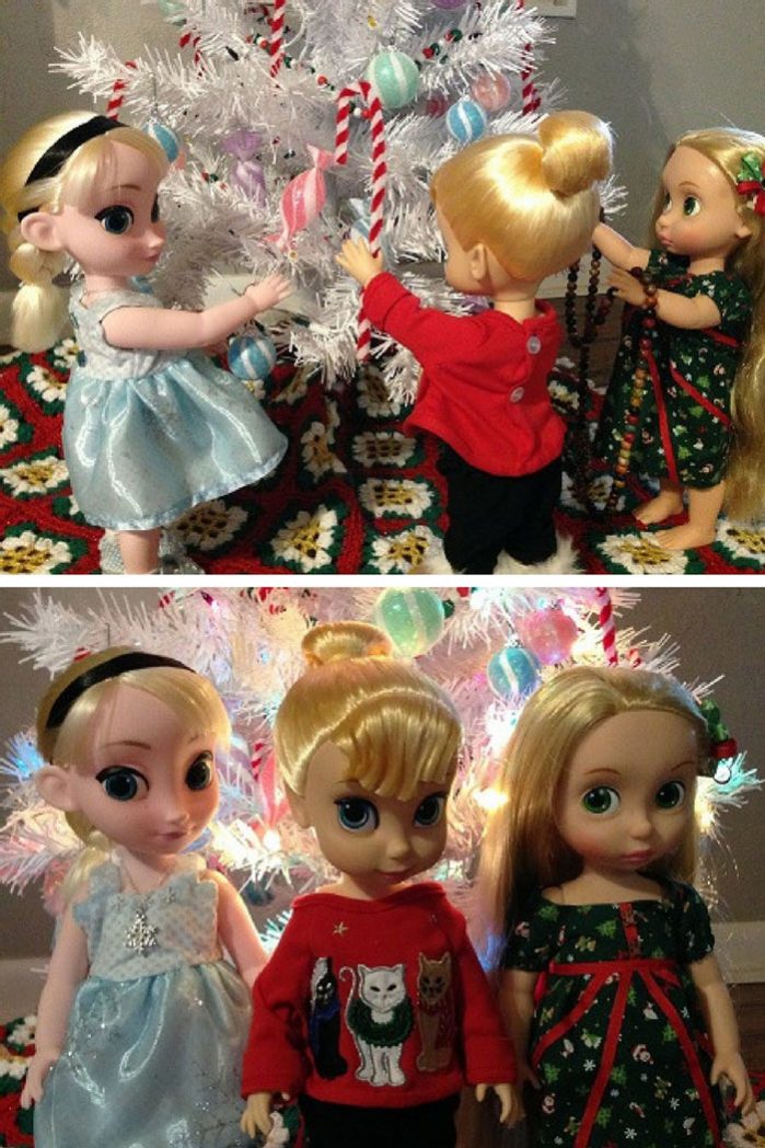 Our Dolls' Christmas Fashion Show---Part Two — Pixie Dust Dolls