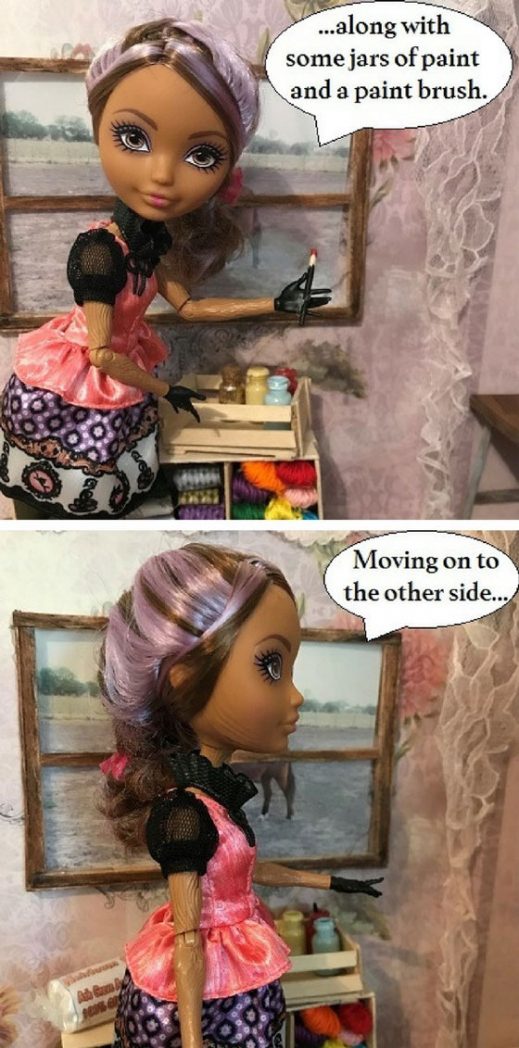 How To Make A Doll Room Out Of A Box--Part Three — Pixie Dust Dolls