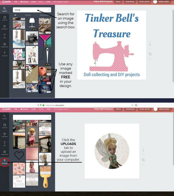 Build A Blog Button For Your Blog — Pixie Dust Dolls