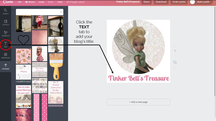 Build A Blog Button For Your Blog — Pixie Dust Dolls