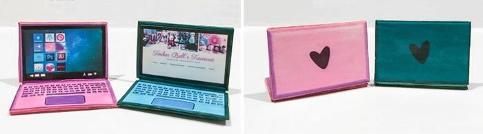 DIY Laptops For Barbie Dolls! — Pixie Dust Dolls