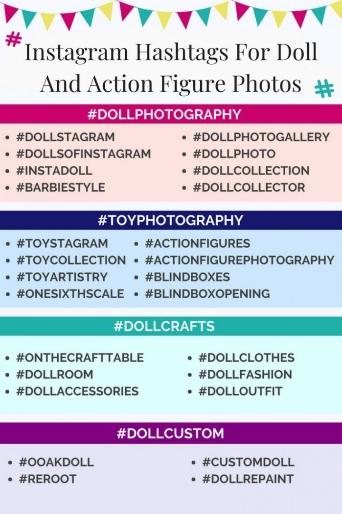 Top 30 Instagram Hashtags For Doll And Toy Bloggers — Pixie Dust Dolls
