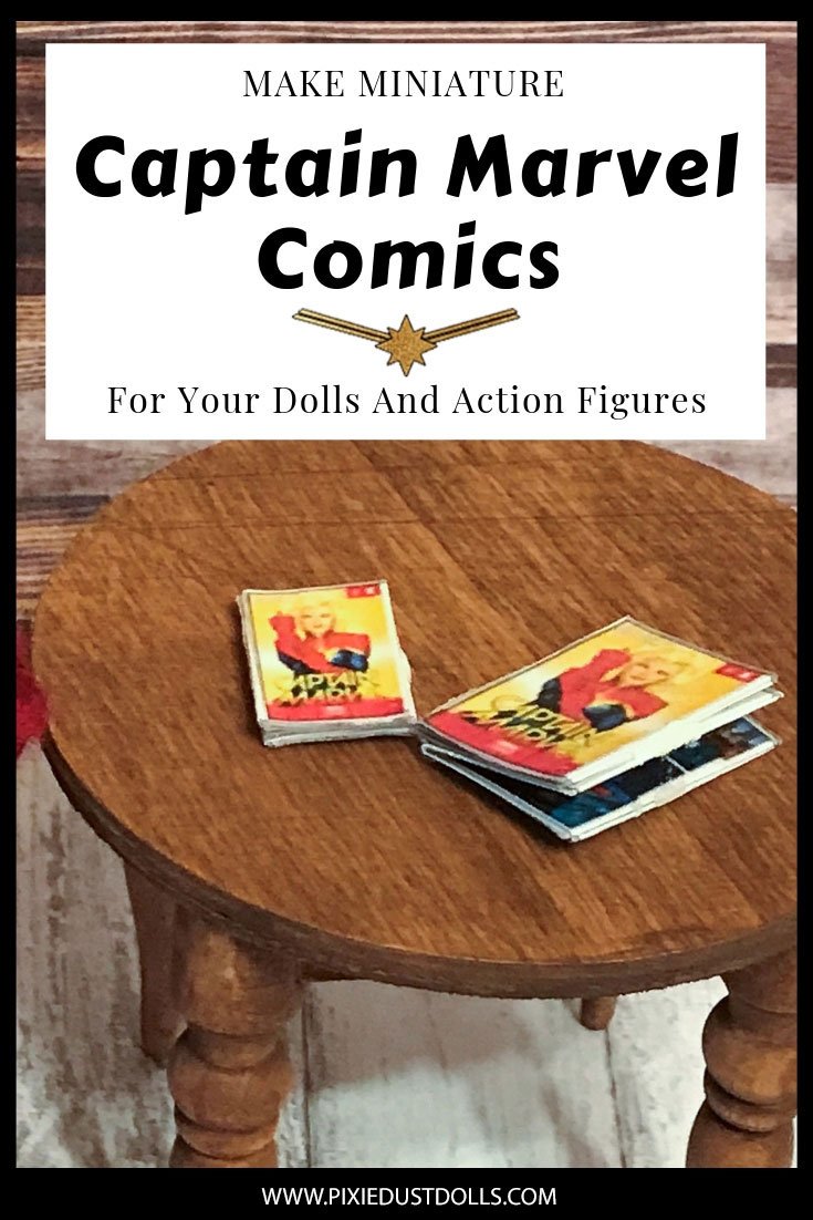 How To Make Comic Books For Your Dolls — Pixie Dust Dolls