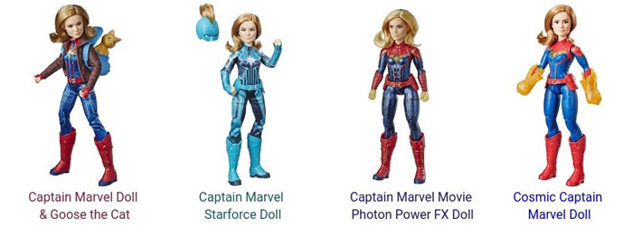 Captain Marvel Starforce Doll Review — Pixie Dust Dolls