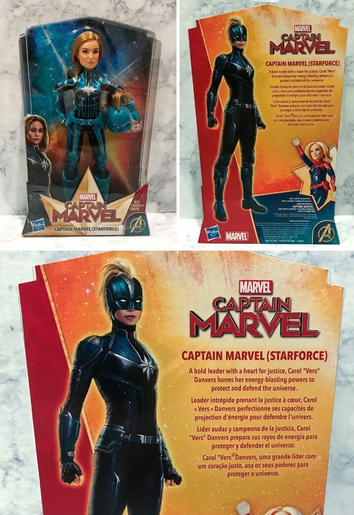 Captain Marvel Starforce Doll Review — Pixie Dust Dolls