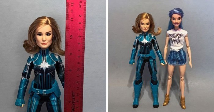 Captain Marvel Starforce Doll Review — Pixie Dust Dolls