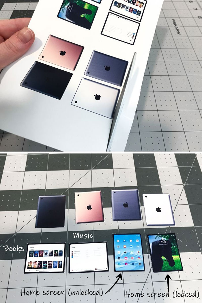 Easy DIY Miniature iPads — Pixie Dust Dolls