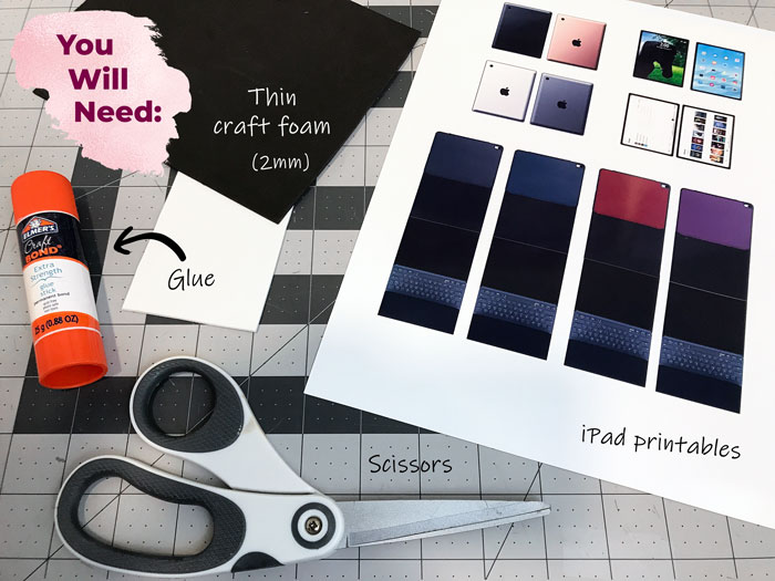 Easy DIY Miniature iPads — Pixie Dust Dolls