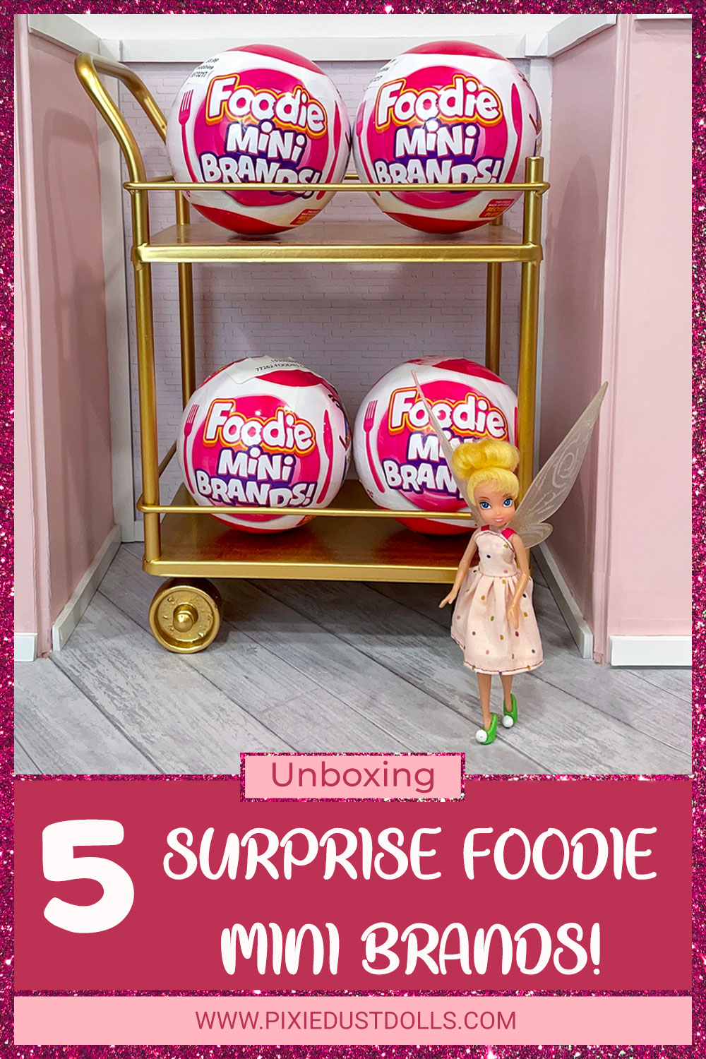 Opening 5 Surprise Foodie Mini Brands! — Pixie Dust Dolls